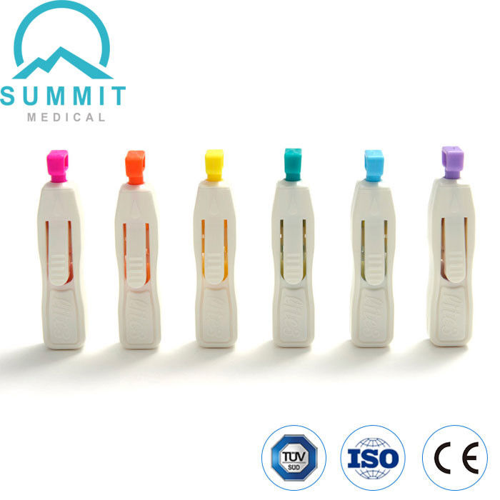 Sterile Push Button Safety Lancets 18G 21G 23G 26G 28G 30G for Blood ...