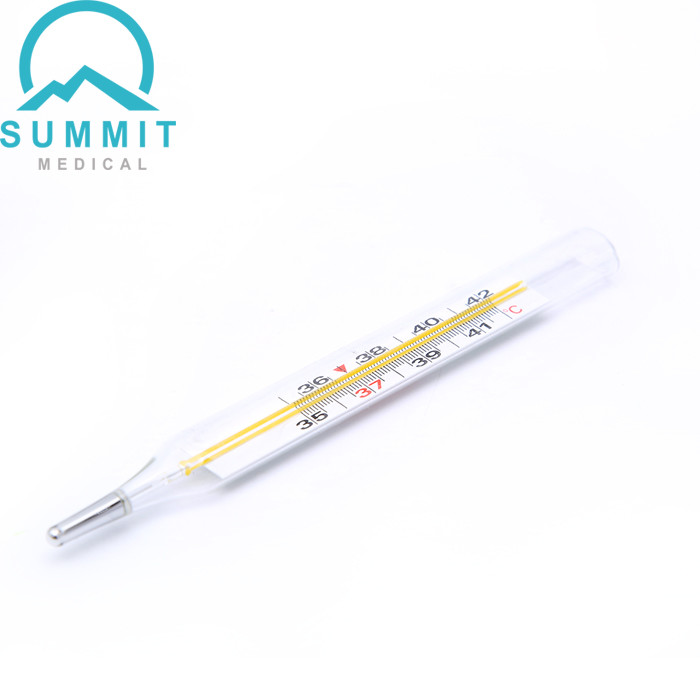Hospital Oral Armpit Glass Thermometers Clinical Mercury Thermometers ...