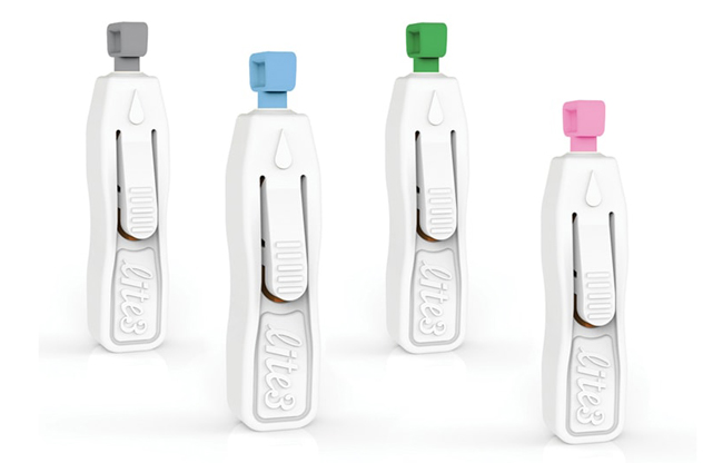 21G 1.8mm Depth Safety Lancet Needle With Sided Push Button Activation ...