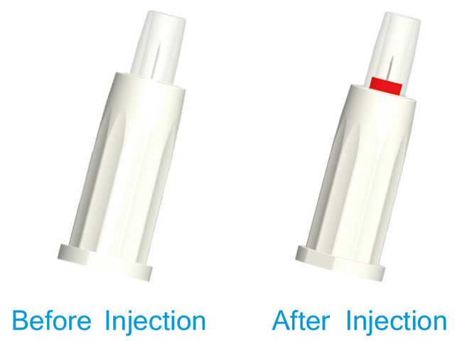 Safety Pen Needle 30G 4mm With 5-Bevel Needle Tip For A Smoother And ...