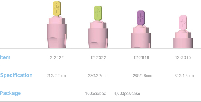 Clinical Safety Blood Lancet with Auto Retractable Needle 28G/1.8mm 30G ...