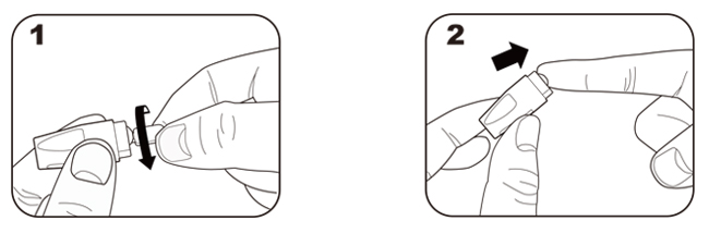 Clinical Safety Blood Lancet with Auto Retractable Needle 28G/1.8mm 30G ...