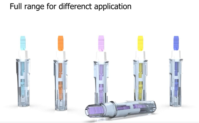 Sterile Disposable Safety Lancet Needle 21G 2.2mm, 100 Blood Lancets ...