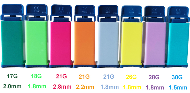 Press2 Safety Lancet Blade 17G Depth 2.0mm for Infant Heel Pricking