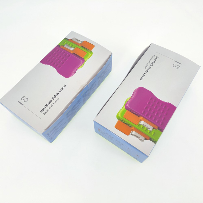 Heel Blade Safety Lancet for Newborn Screening Test, 0.85mm Depth 1 ...