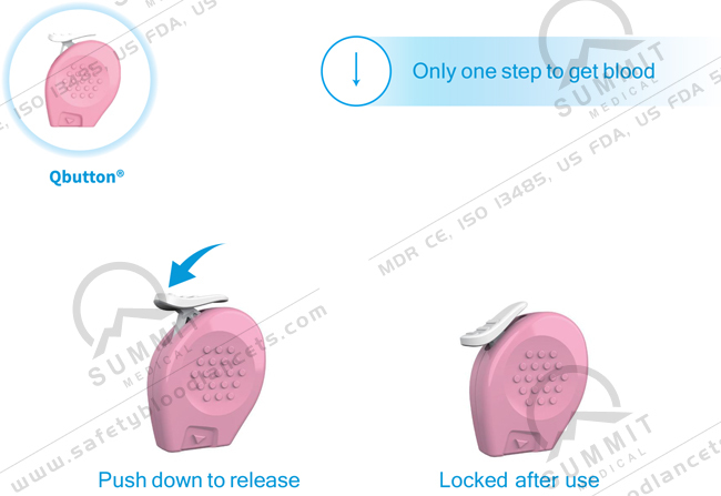 Newborn Heel Stick Lancets with Motion Micro Surgical Blade Design